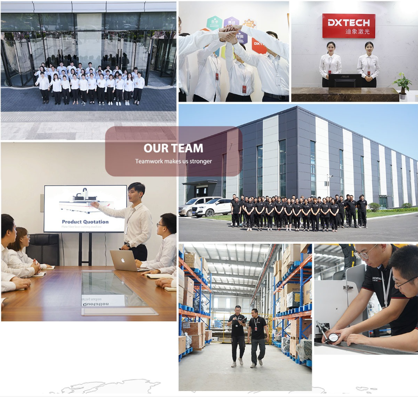 Metal laser cutting machines supplier - DXTECHEUR - DXTECH
